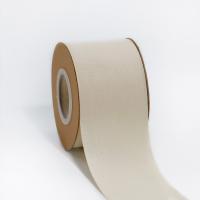 China 10mm-55mm Natural Cotton Ribbon | 100% Cotton Woven Trim for Garments & Packaging | ISO Certified for sale