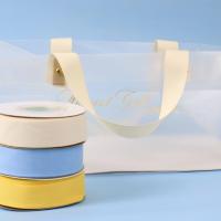 China 25mm Solid Yellow Cotton Twill Tape - 100% Natural Material with ISO9001/14001 Certification for Garment and Packaging Use for sale
