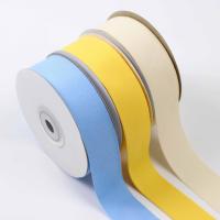China 25mm Solid Yellow Cotton Twill Tape - 100% Natural Material with ISO9001/14001 Certification for Garment and Packaging Use for sale