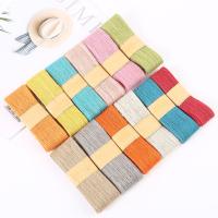 China GreatRibbon GR-0046 Natural Jute Burlap Ribbon 2 Inch Wide for Crafts and Decorations for sale