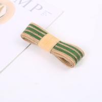 China 2-Inch Wide 100% Jute Burlap Ribbon Rolls - 10,000 Meter MOQ for Rustic Decoration & Crafts for sale