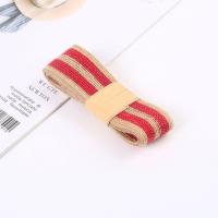 China 2-Inch Wide 100% Jute Burlap Ribbon Rolls - 10,000 Meter MOQ for Rustic Decoration & Crafts for sale
