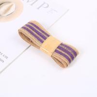 China 2-Inch Wide 100% Jute Burlap Ribbon Rolls - 10,000 Meter MOQ for Rustic Decoration & Crafts for sale
