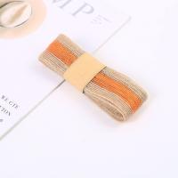 China 2-Inch Wide 100% Jute Burlap Ribbon Rolls - 10,000 Meter MOQ for Rustic Decoration & Crafts for sale