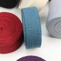 China 25mm Black Cotton Grosgrain Ribbon ODM - 100% Cotton Material for Bags, Suitcases & Garments (10-50mm Custom Widths) for sale
