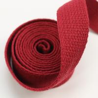 China 25mm Black Cotton Grosgrain Ribbon ODM - 100% Cotton Material for Bags, Suitcases & Garments (10-50mm Custom Widths) for sale