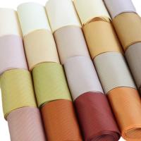 China RPET Recycled Polyester Grosgrain Ribbon By The Yard GRS Certificate for sale