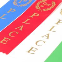 China Custom Polyester Satin Medal Award Ribbons - 5000pcs Minimum Order with ISO9001/14001 Certification for sale