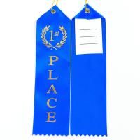China Custom Polyester Satin Medal Award Ribbons - 5000pcs Minimum Order with ISO9001/14001 Certification for sale