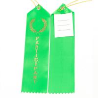 China Custom Polyester Satin Medal Award Ribbons - 5000pcs Minimum Order with ISO9001/14001 Certification for sale