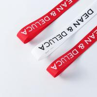China Custom Logo Printed Grosgrain Ribbon 25mm Width 50 Yards Roll for Gift Packaging and Branding for sale