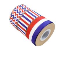 China Custom Logo Printed Polyester Grosgrain Ribbon - 25mm Width x 50 Yards per Roll for Gift Packaging and Garment Accessories for sale