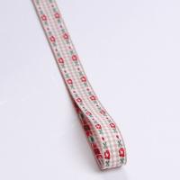 China 7mm-38mm Blue Embroidered Ribbon ISO9001 Embroidered Floral Ribbon for sale