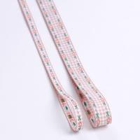 China 7mm-38mm Blue Embroidered Ribbon ISO9001 Embroidered Floral Ribbon for sale