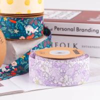 China Polyester Double Sided Printed Ribbon 25mm-40mm Wide ISO9001 for sale