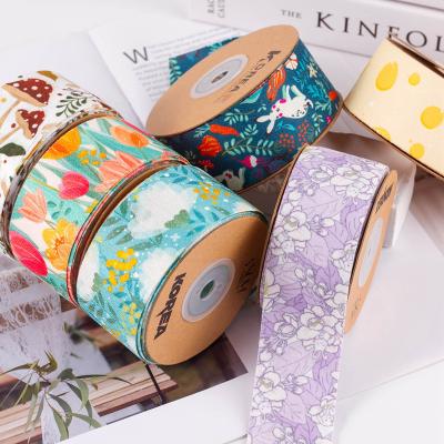 China Polyester Double Sided Printed Ribbon 25mm-40mm Wide ISO9001 for sale
