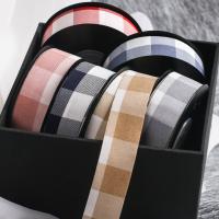 China Black White Checkered Wired Polyester Ribbon Roll 7mm-40mm Width 50 Yards Length for Gift Packaging for sale