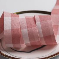 China Black White Checkered Wired Polyester Ribbon Roll 7mm-40mm Width 50 Yards Length for Gift Packaging for sale