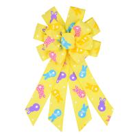 China Cartoon Egg Rabbit Easter Ribbon Bow - 50 Yard Roll, 25mm Width for Festival Decoration and Gift Wrapping for sale