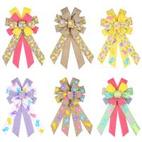 China Cartoon Egg Rabbit Easter Ribbon Bow - 50 Yard Roll, 25mm Width for Festival Decoration and Gift Wrapping for sale