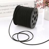 China 3mm Double-Sided Suede Leather Velvet Ribbon - 100 Yards Length for Crafts and Gift Wrapping for sale