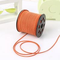 China 3mm Double-Sided Suede Leather Velvet Ribbon - 100 Yards Length for Crafts and Gift Wrapping for sale