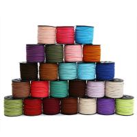 China 3mm Double-Sided Suede Leather Velvet Ribbon - 100 Yards Length for Crafts and Gift Wrapping for sale