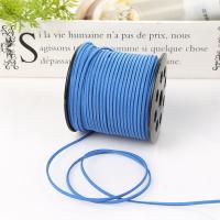 China 3mm Double-Sided Suede Leather Velvet Ribbon - 100 Yards Length for Crafts and Gift Wrapping for sale