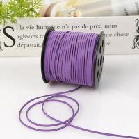 China 3mm Double-Sided Suede Leather Velvet Ribbon - 100 Yards Length for Crafts and Gift Wrapping for sale