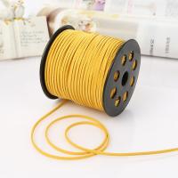 China 3mm Double-Sided Suede Leather Velvet Ribbon - 100 Yards Length for Crafts and Gift Wrapping for sale
