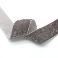 China Shinny Glitter Silver Gold Velvet Ribbon 10mm-38mm Width 10 Yards Length for Luxury Crafts and Gift Wrapping for sale