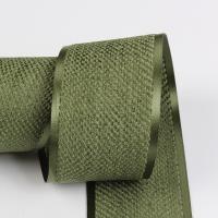 China Korea Polyester Cotton Velvet Ribbon 10mm-40mm Width with 50 Yard Length for Crafts and Gift Wrapping for sale