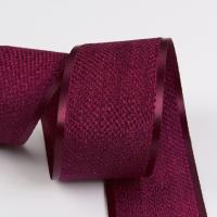 China Korea Polyester Cotton Velvet Ribbon 10mm-40mm Width with 50 Yard Length for Crafts and Gift Wrapping for sale
