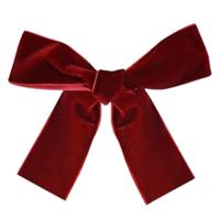 China 2.5cm Velvet Ribbon Bows & Flowers - Assorted Colors for Wedding Party Decorations - 5000pcs Minimum Order for sale