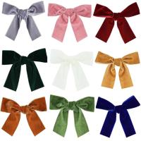 China 2.5cm Velvet Ribbon Bows & Flowers - Assorted Colors for Wedding Party Decorations - 5000pcs Minimum Order for sale