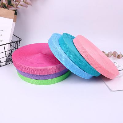 China 20mm-50mm UV Resistant Polypropylene Webbing with 0.5mm Thickness and 500 Lbs Tensile Strength for sale