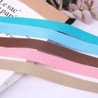 China 20mm-50mm UV Resistant Polypropylene Webbing with 0.5mm Thickness and 500 Lbs Tensile Strength for sale