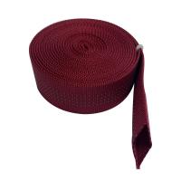 China ISO9001 Certified 38mm Polypropylene Webbing with 500 Lbs Tensile Strength and 10% Elongation for sale
