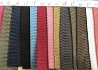 China GreatRibbon Polypropylene Herribone Webbing 20mm 25mm Width with 500 Lbs Tensile Strength and ISO14001 Certification for sale