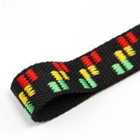 China 25mm Black Polypropylene Webbing - 500 Lbs Tensile Strength, High Abrasion Resistance for Industrial Applications for sale