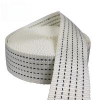 China Lightweight UHMWPE Webbing 1.0mm Thickness 2 Inch Width UV Resistant Weatherproof Strapping for sale