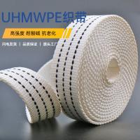 China Lightweight UHMWPE Webbing 1.0mm Thickness 2 Inch Width UV Resistant Weatherproof Strapping for sale