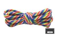 China 5mm Double Braided Polyester Nylon Rope 100 Feet Length 1200 Lbs Strength ISO9001 Certified for sale