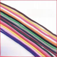 China 3mm Pink Purple Polypropylene Rope 100ft Double Braided 1200Lbs Strength for DIY Crafts and Bag Handles for sale