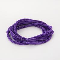 China 3mm Pink Purple Polypropylene Rope 100ft Double Braided 1200Lbs Strength for DIY Crafts and Bag Handles for sale