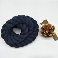 China 20mm Twisted Cotton Rope - 550 Pound Strength 3-Strand Cord for Crafts and Marine Use for sale