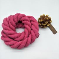 China 20mm Twisted Cotton Rope - 550 Pound Strength 3-Strand Cord for Crafts and Marine Use for sale