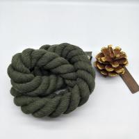 China 20mm Twisted Cotton Rope - 550 Pound Strength 3-Strand Cord for Crafts and Marine Use for sale