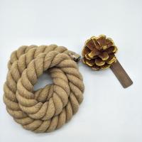 China 20mm Twisted Cotton Rope - 550 Pound Strength 3-Strand Cord for Crafts and Marine Use for sale