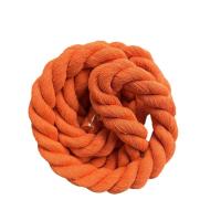 China 20mm Twisted Cotton Rope - 550 Pound Strength 3-Strand Cord for Crafts and Marine Use for sale